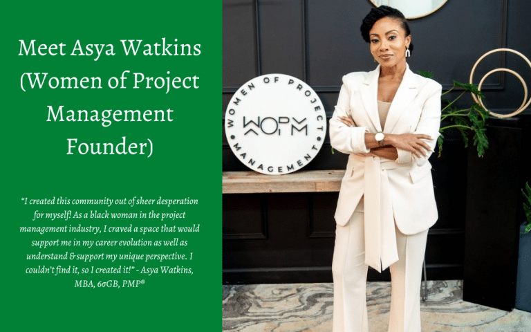 Meet Asya Watkins (Women of Project Management Founder) - The Nerd Bae